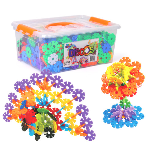 Play Build Discos, Interlocking Connecting Kids Toys, Preschool ...