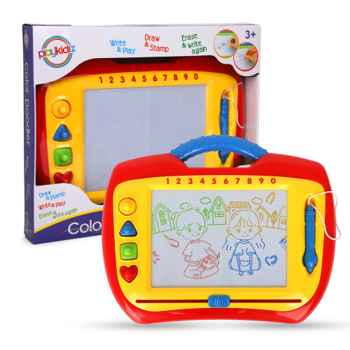 Play Kidiz Color Doodler Magnetic Drawing Board Toy for Kids, Large ...