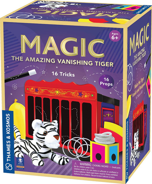 Thames & Kosmos Magic: The Amazing Vanishing Tiger Magical Set | 16 ...
