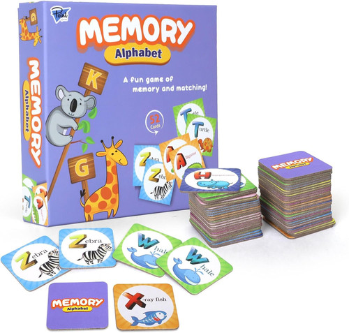 Point Games Adorable Memory Match Game (Alphabet Memory Match Game ...