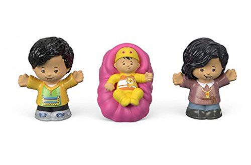 Little People Big Helper Family Figures - Dad, Mom and Baby (Asian ...