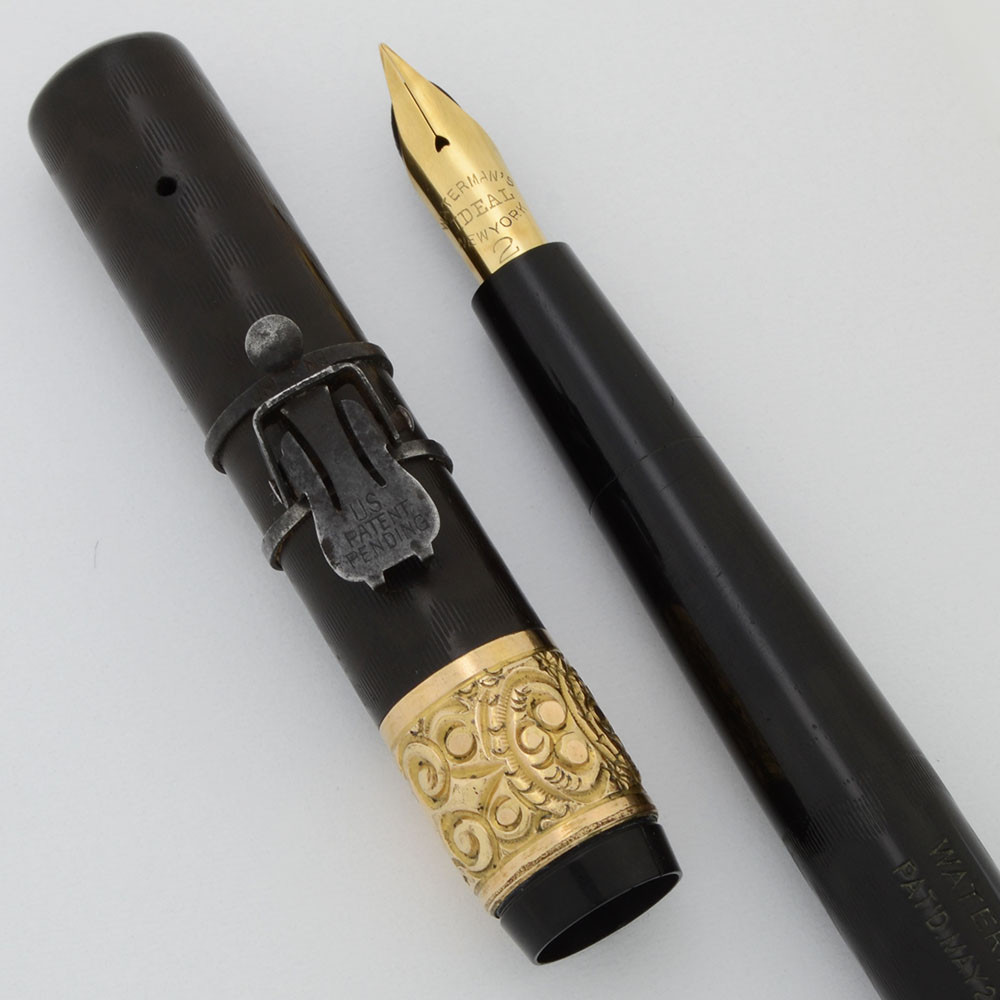 Waterman 12 Eyedropper Fountain Pen (1920s) - BCHR, Full Flex Fine New ...