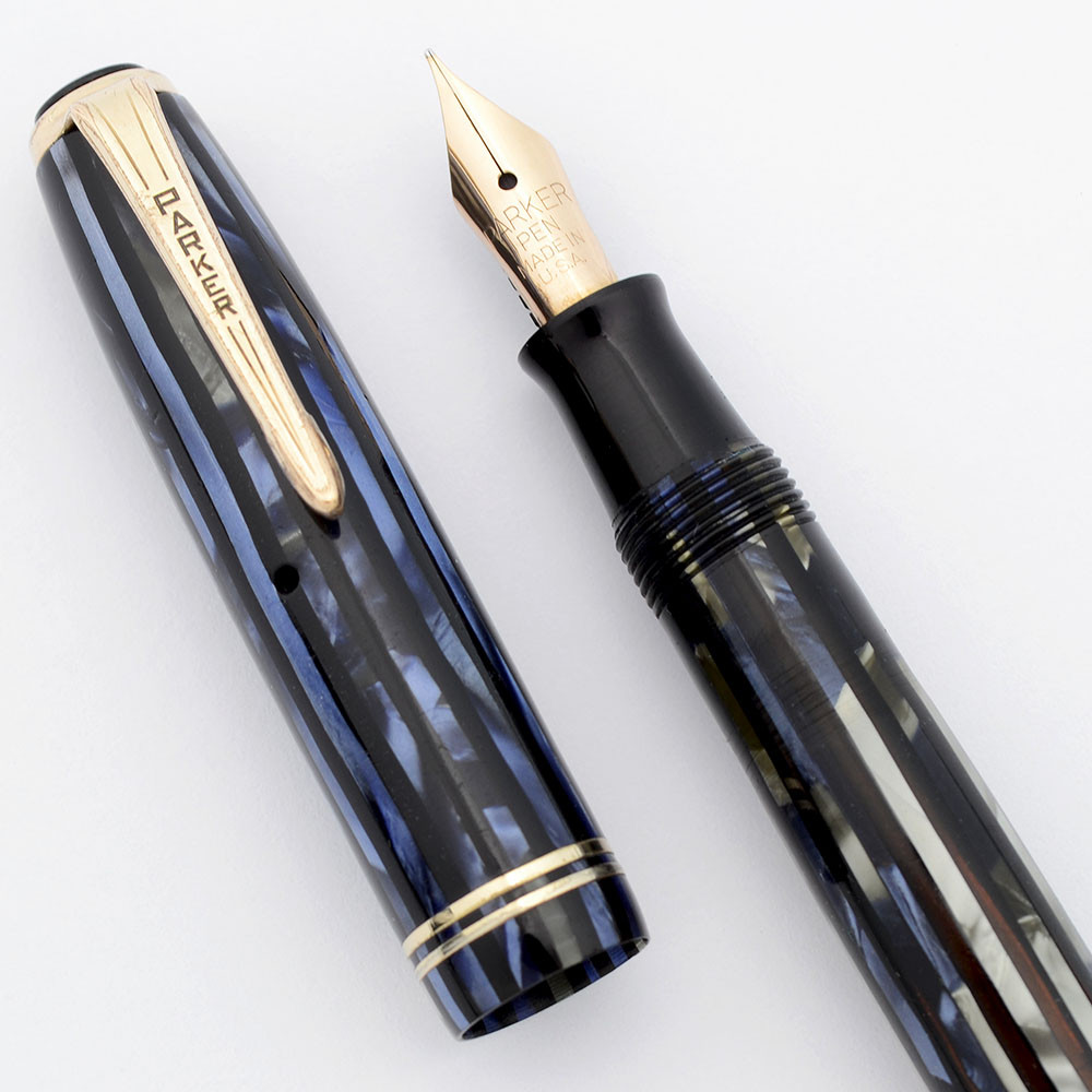 Parker Duovac Ingenue Fountain Pen (1941) - Vacumatic Speedline Filler ...