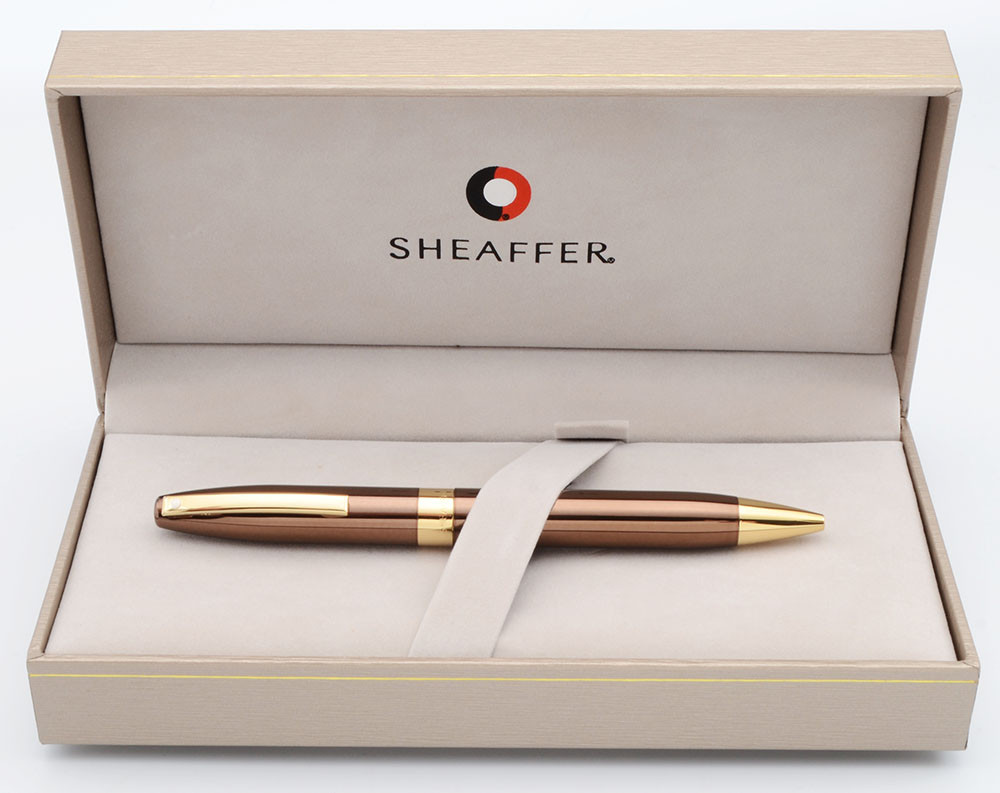 Sheaffer Legacy 2 Ballpoint Pen (1999) - Copper w Gold Trim (Near Mint ...