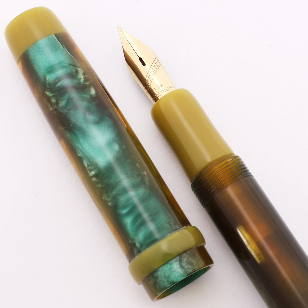 PSPW Prototype with Flexible Nib - Conway Stewart Emerald, Button ...