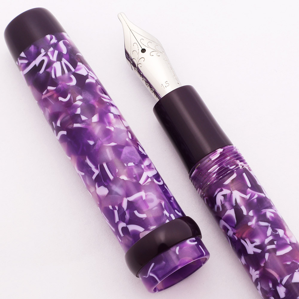 PSPW Prototype for JoWo 6 Nib - Conway Stewart "Amethyst" w/ Dark ...