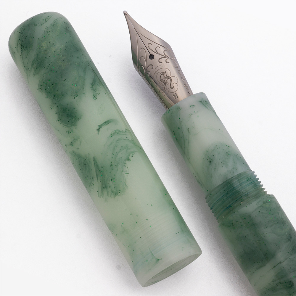 Hinze B12 Fountain Pen - Cuban Highball, C/C, Medium Steel Nib ...