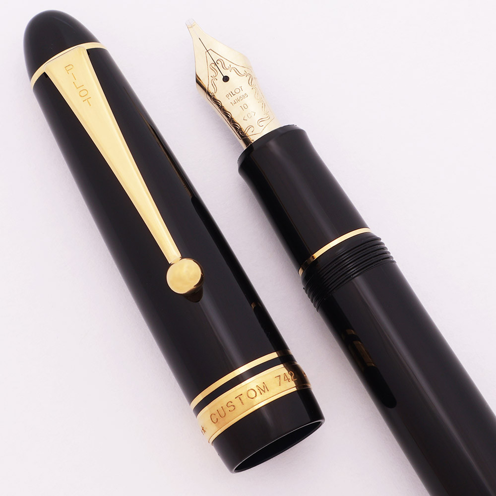 Gold, 18K Nib Collectible Pilot Fountain Pens Pilot Namiki Custom ...
