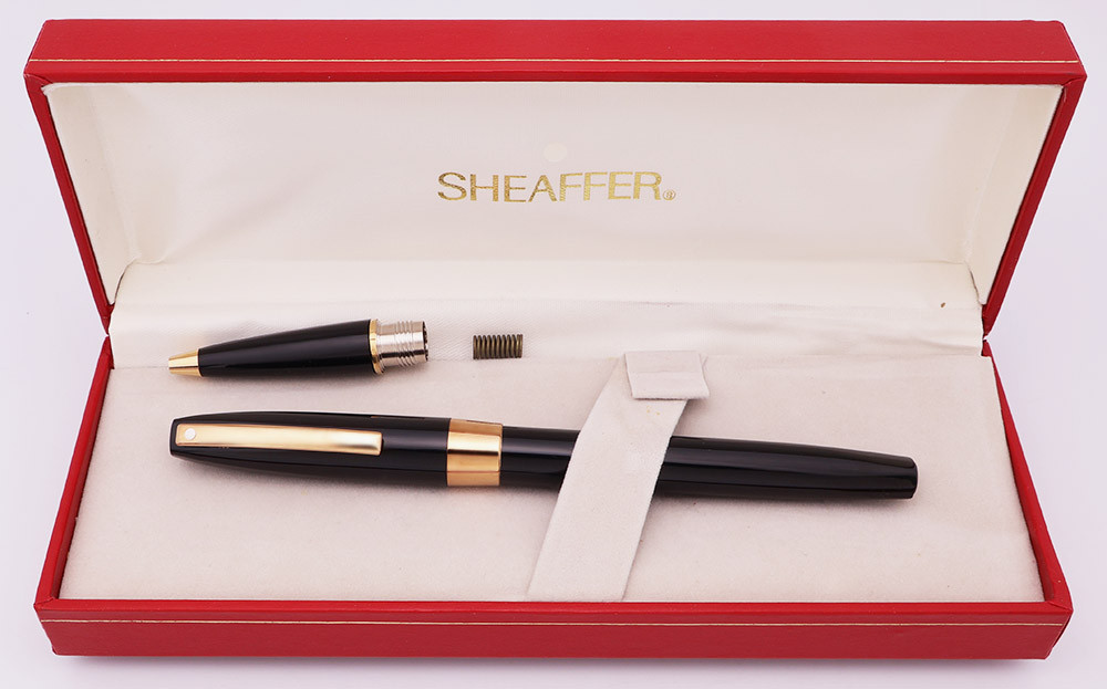Sheaffer Triumph Imperial 2555 Fountain Pen (1990s) - Black w Gold ...