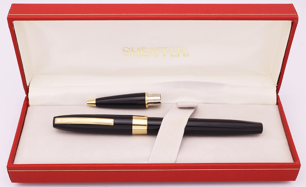 Sheaffer Triumph Imperial 2555 Fountain Pen (1990s) - Black w Gold ...