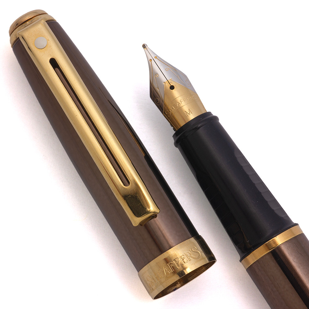 Sheaffer Prelude Fountain Pen (USA) - Metallic Copper w GT, Medium Two-Tone Nib (New Old Stock ...