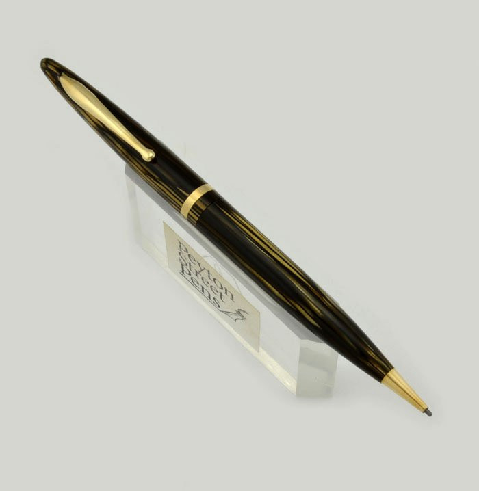 Sheaffer Triumph Crest Mechanical Pencil - Brown Striated (Very Nice ...