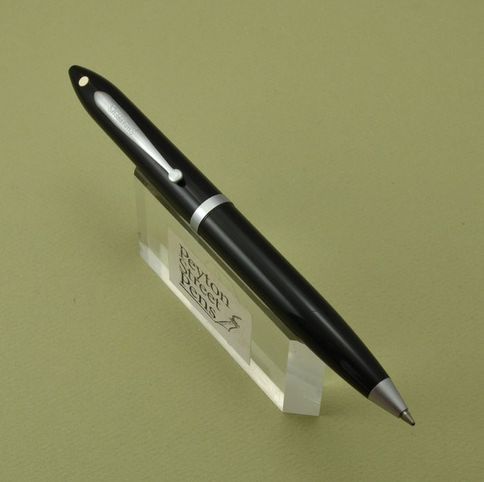Sheaffer Balance II Ballpoint Pen - Black with Silver Trim ...