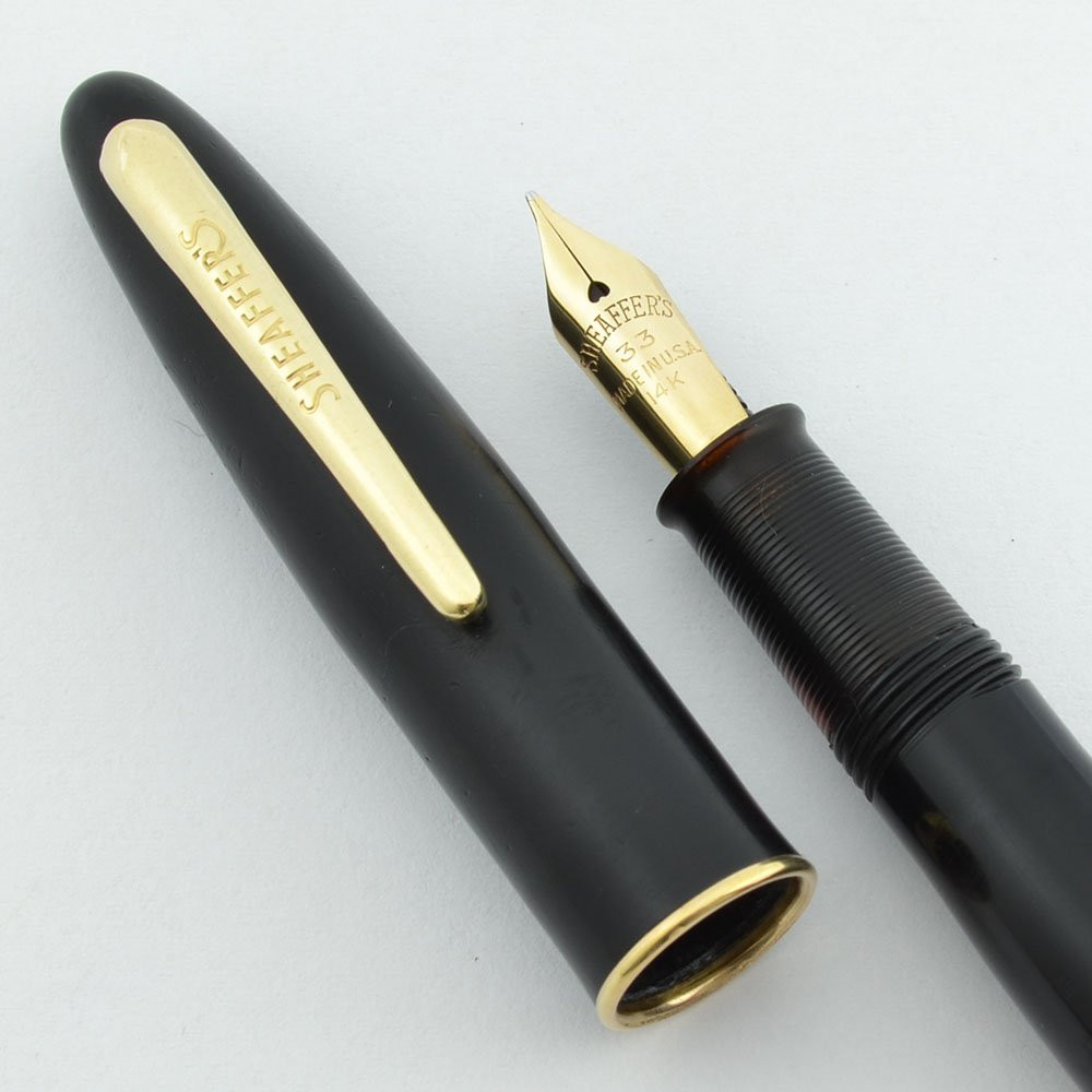 Sheaffer Craftsman Touchdown - Green, #33 Extra Fine 14k Nib (Very Nice ...