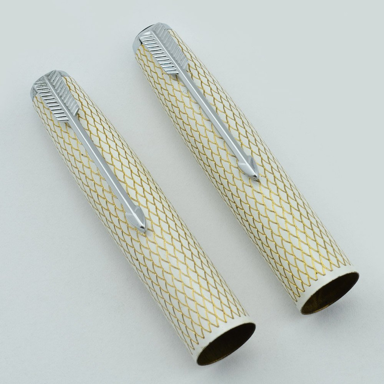 Parker 41 Fountain Pen Cap - Fishscale Pattern, Hard to Find (Very Nice ...