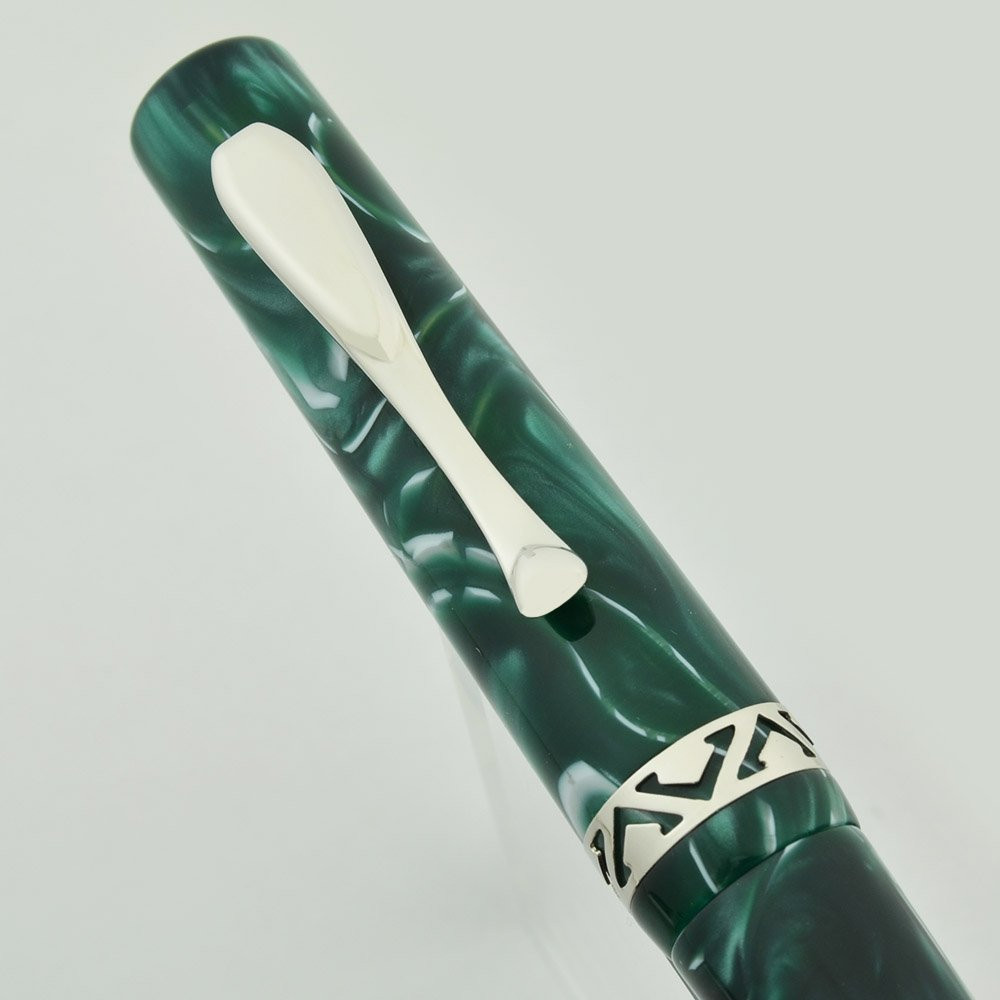 Visconti Kaleido Voyager Ballpoint Pen - Rain Forest Green Acryloid ...