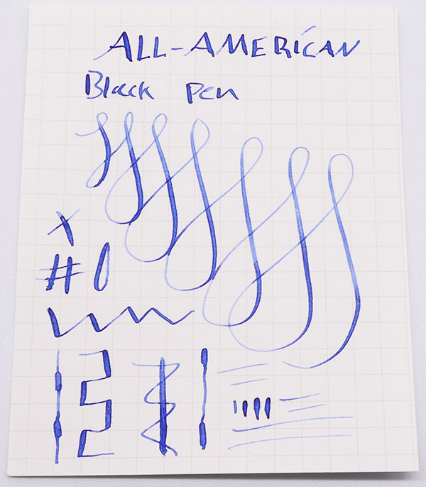 All American (Conklin) Fountain Pen (1920s/30s) - Black w/GP Trim ...