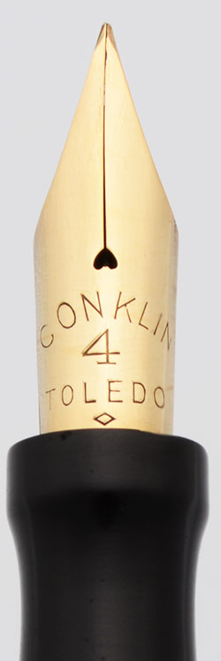 Conklin Crescent 40 Fountain Pen (1920s) - Full Size BCHR, No Clip ...