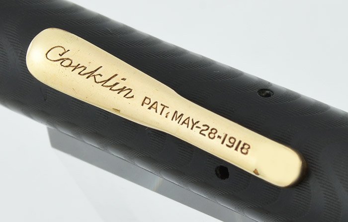 Conklin Crescent 20 Fountain Pen - BCHR, Fine Full Flex #2 14k Nib ...