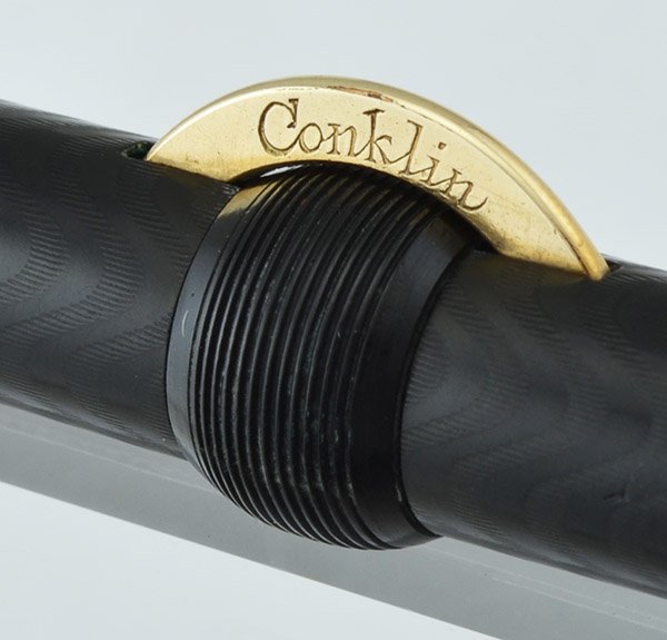 Conklin Crescent 20 Fountain Pen - BCHR, Fine Full Flex #2 14k Nib ...