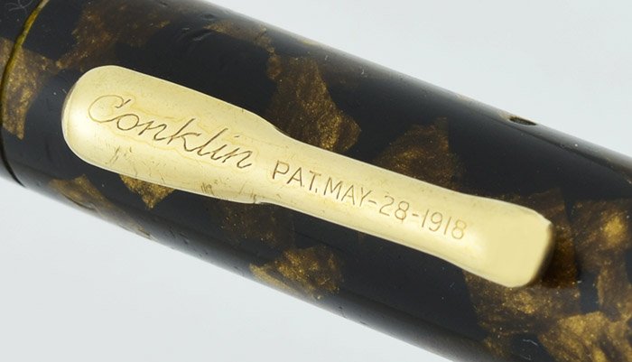 Conklin Ensemble Combo Fountain Pen - Endura Style, Black & Bronze ...