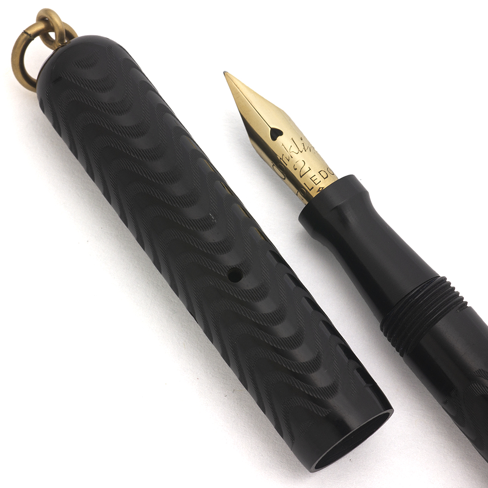 Conklin Crescent 25P Ring-Top Fountain Pen - BCHR, Fine Flexible 14k ...