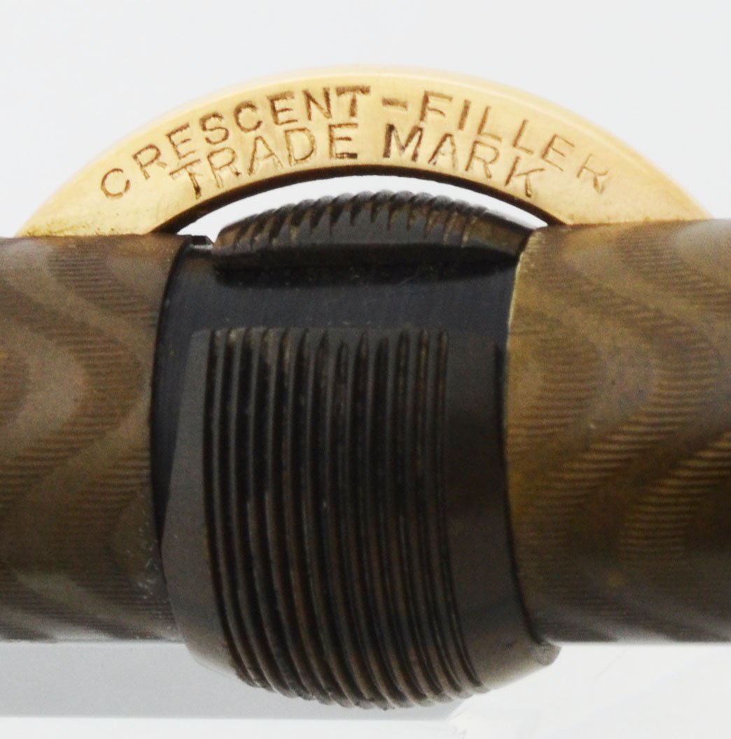 Conklin Crescent 40 Fountain Pen - Large BCHR, Flexible Fine 14k Nib ...