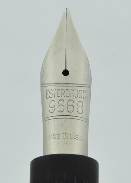 Esterbrook 1940s Dip-Less Desk Pen - Black #447 Hockey Puck Base, 9668 ...