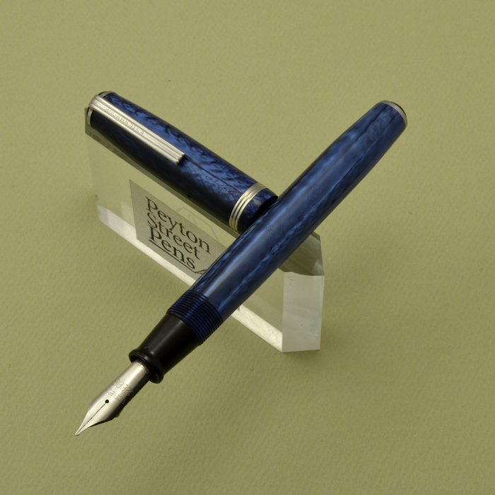 Esterbrook J Fountain Pen - Blue, 2668 Medium Nib (Excellent, Restored ...