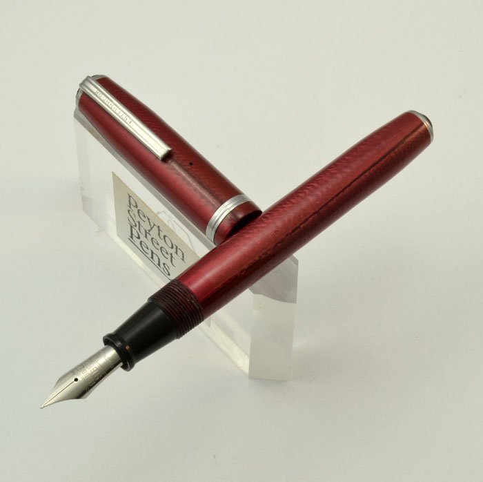 Esterbrook J Fountain Pen - Red, 9668 Medium Nib (Excellent, Restored ...