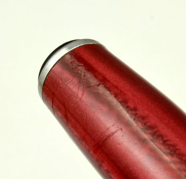 Esterbrook J Fountain Pen - Red, 9668 Medium Nib (Excellent, Restored ...