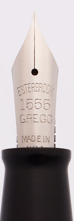 Esterbrook J Fountain Pen - Blue, 1555 Fine Firm Gregg Nib (Excellent ...