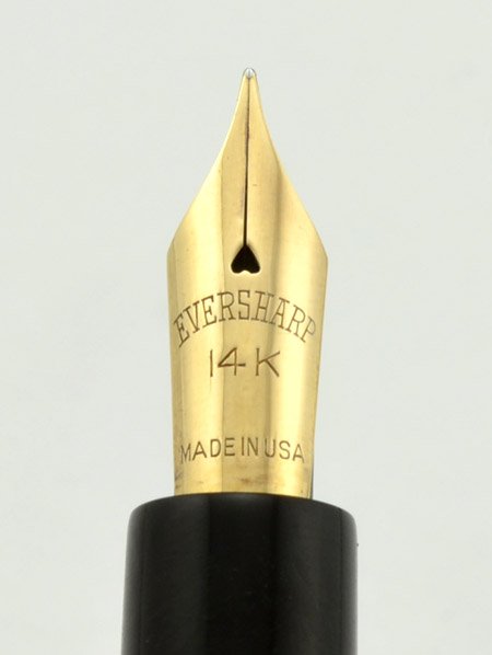 PSP Felton Ebonite Fountain Pen - "Ink Tank" Filler, 14k Eversharp Nibs ...