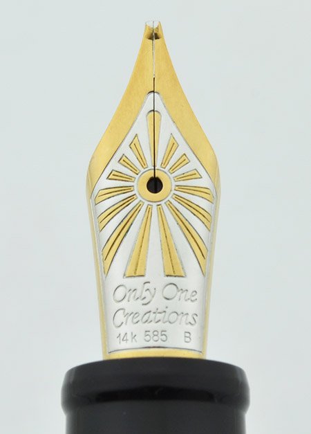 Bexley Stalwart Fountain Pen - Chinese Red, 14k Broad Cursive Italic ...