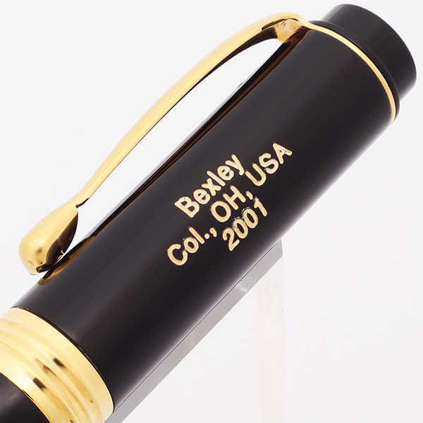 Bexley Sleeve Filler Fountain Pen (2001) - Black, Sleeve Filler, 18k ...