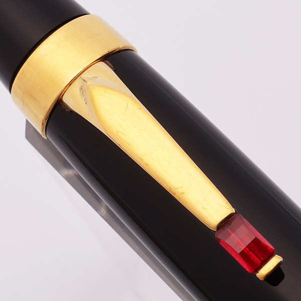 Montblanc Boheme Rouge Ballpoint Pen - Black Lacquer w/Gold Coated Trim ...