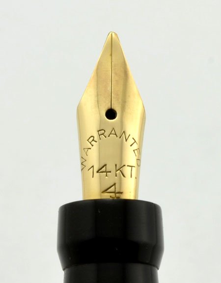 Classic Fountain Pen - 1920s, BCHR w Wide Bands, Full Size, Flexible ...