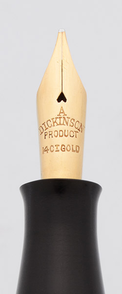 Croxley by Dickinson Fountain Pen (UK, 1950s) - Burgundy Marble w/GT ...