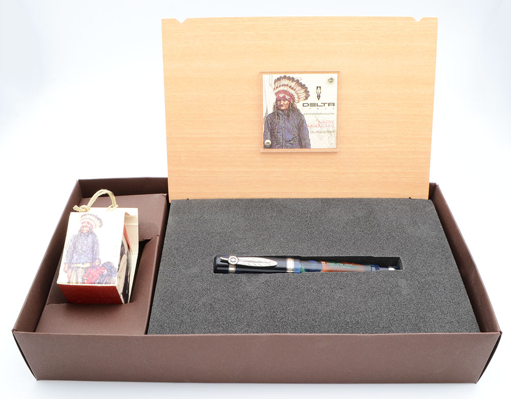 Delta Indigenous People "Native American" LE Fountain Pen (2003, 0549/ ...