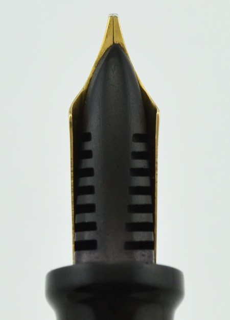 Diamond Medal Ring Top Fountain Pen – Blue Marble w/ White Bands, Fine ...