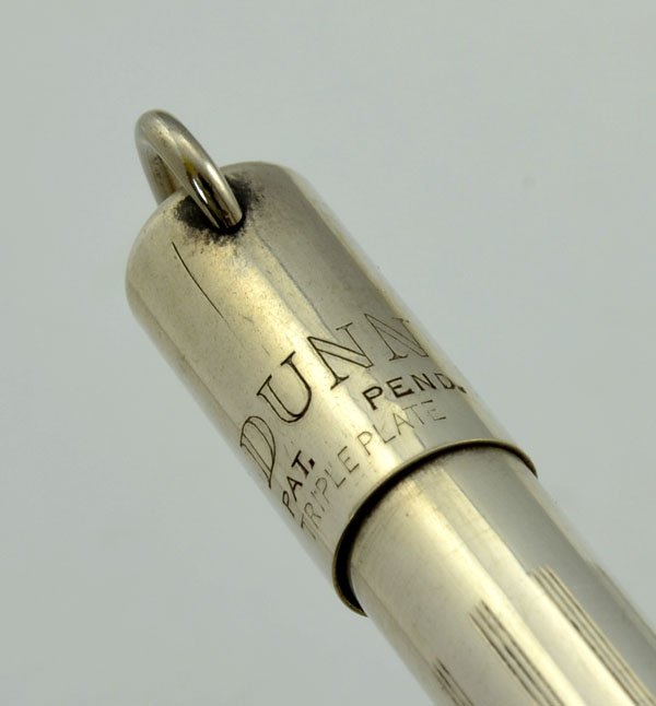Dunn Mechanical Pencil - 1920s, Cap Actuated, Ring Top, Triple Plated ...