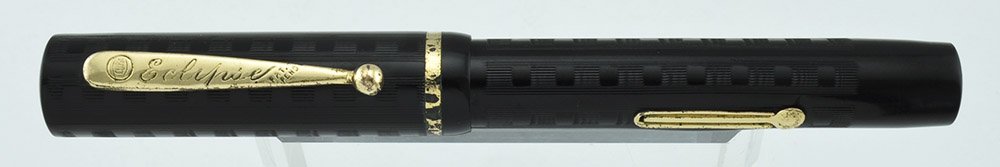 Eclipse Fountain Pen - Oversize Greek Key, Flexible Medium 14k Nib ...