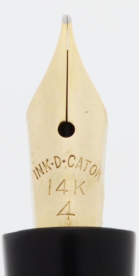 Inkograph Ink-D-Cator Fountain Pen (1930's) - Jade Green, Lever Fill ...