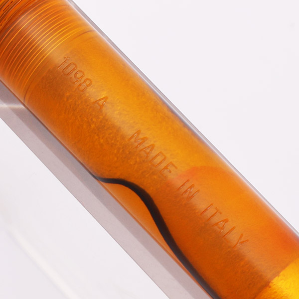 Levenger (Stipula) Firenze Fountain Pen (2000s) - Amber w Black ...