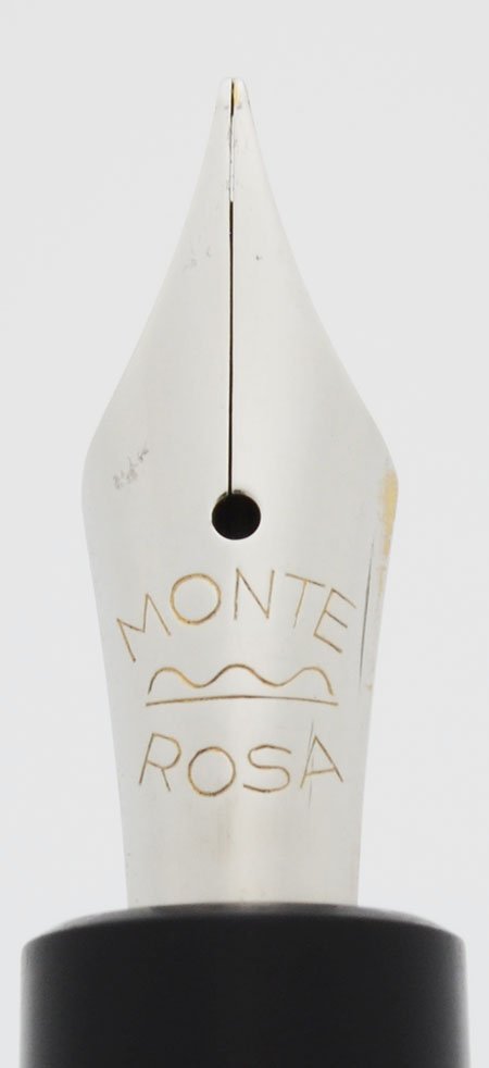 Montblanc Monte Rosa 042G Fountain Pen, 1950s, Basic Black, Fine Semi ...