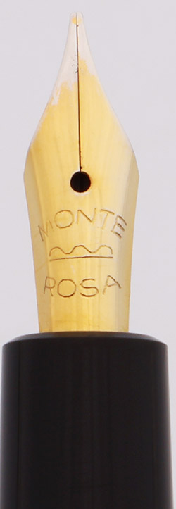 Montblanc Monte Rosa 042 Fountain Pen (1950s) - Basic Black, Piston ...