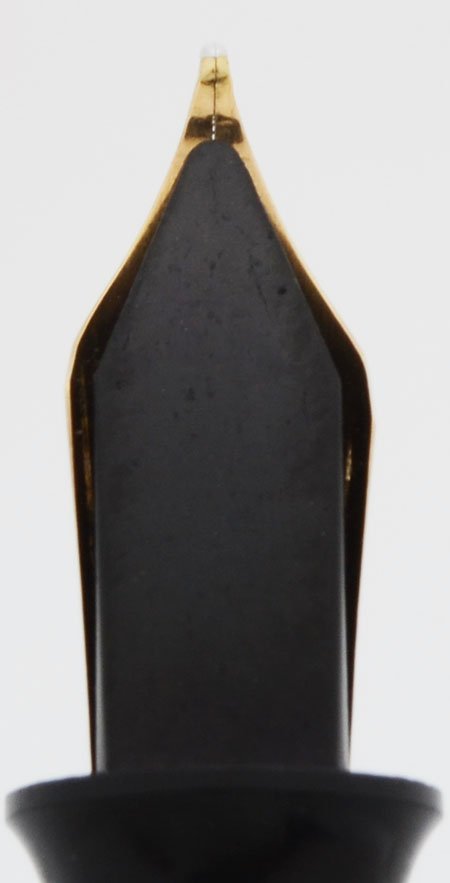 Morrison Black Beauty Fountain Pen - Black Chased Celluloid, 14k Fine ...