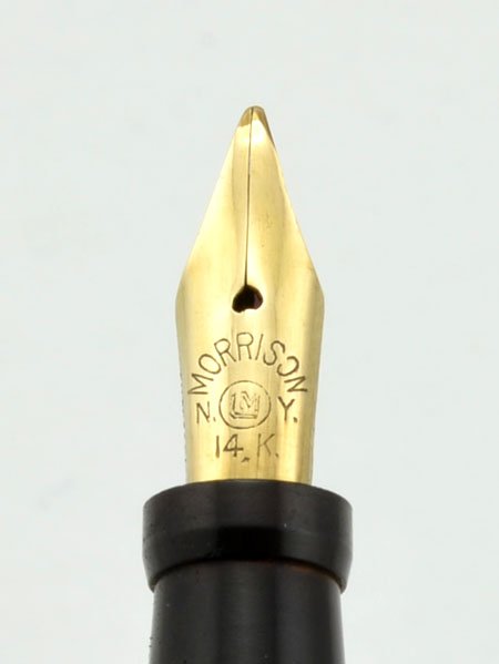 Morrison Fountain Pen - Full Size, GF Overlay, Full Flex Fine (Very ...