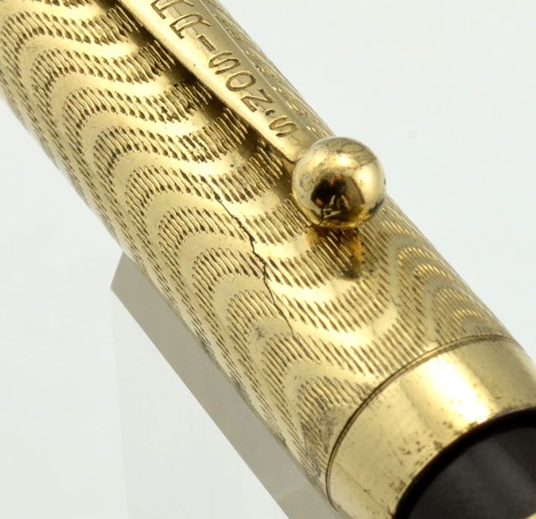 Morrison Fountain Pen - Full Size, GF Overlay, Full Flex Fine (Very ...