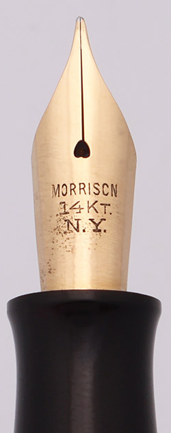 Morrison The Patriot Pen - Olive Green, Army Crest, Syringe Filler, 14k ...